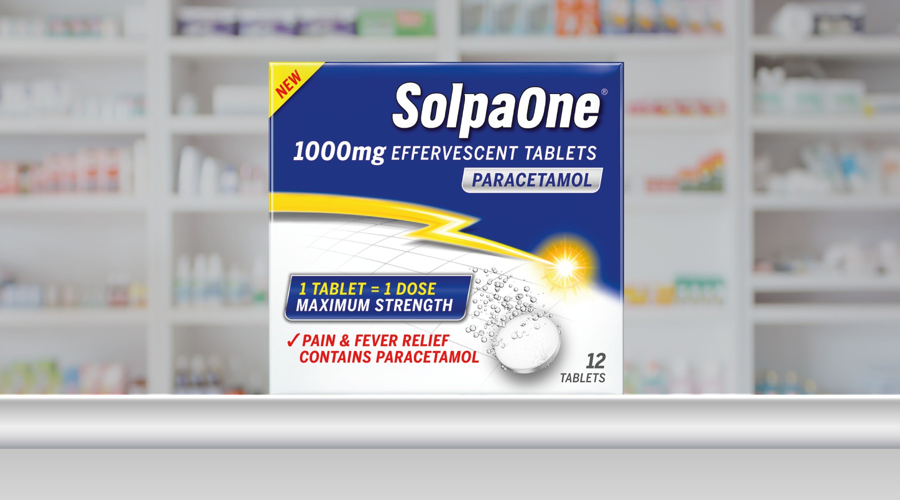 Delivering new news to pharmacy pain fixture - All Creative